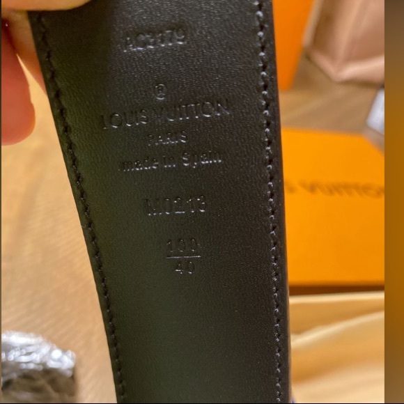 Louis Vuitton | Accessories | Louis Vuitton Black Checkered Men Belt ...